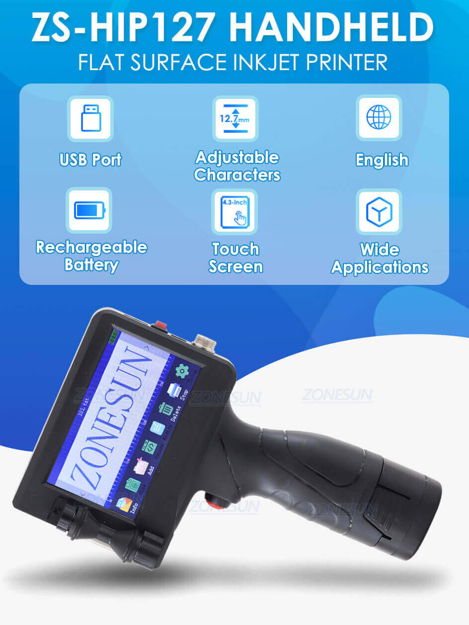 Handheld Inkjet Printer - ZONESUN