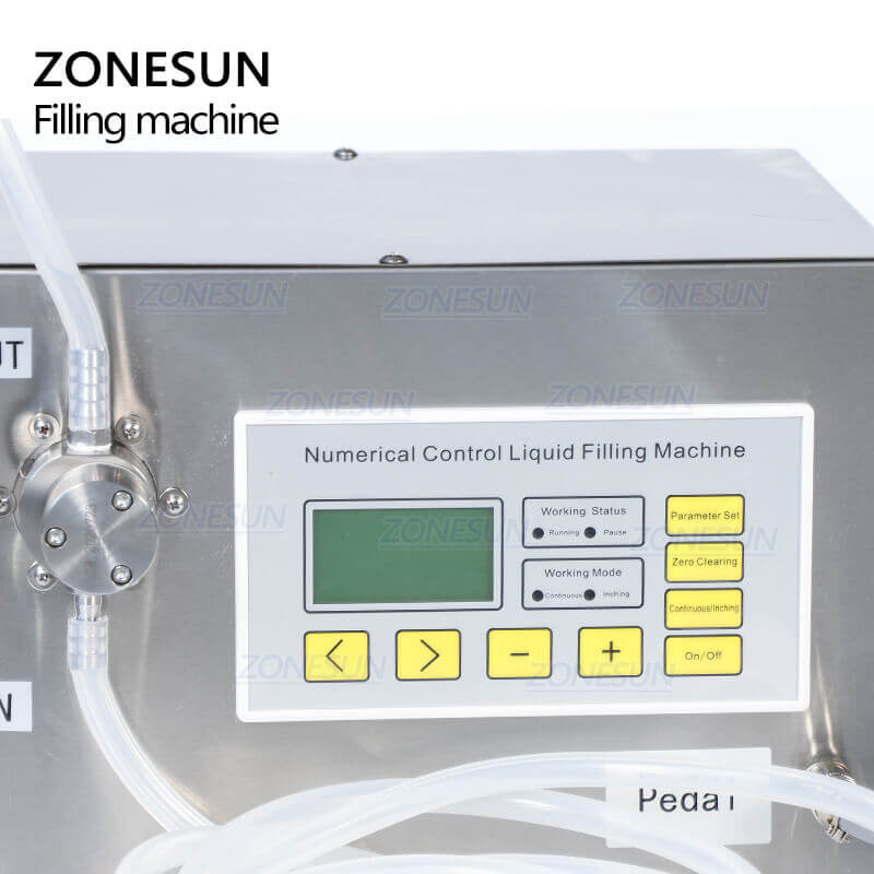 Magnetic Pump Weighing Filling Machine - ZONESUN TECHNOLOGY LIMITED