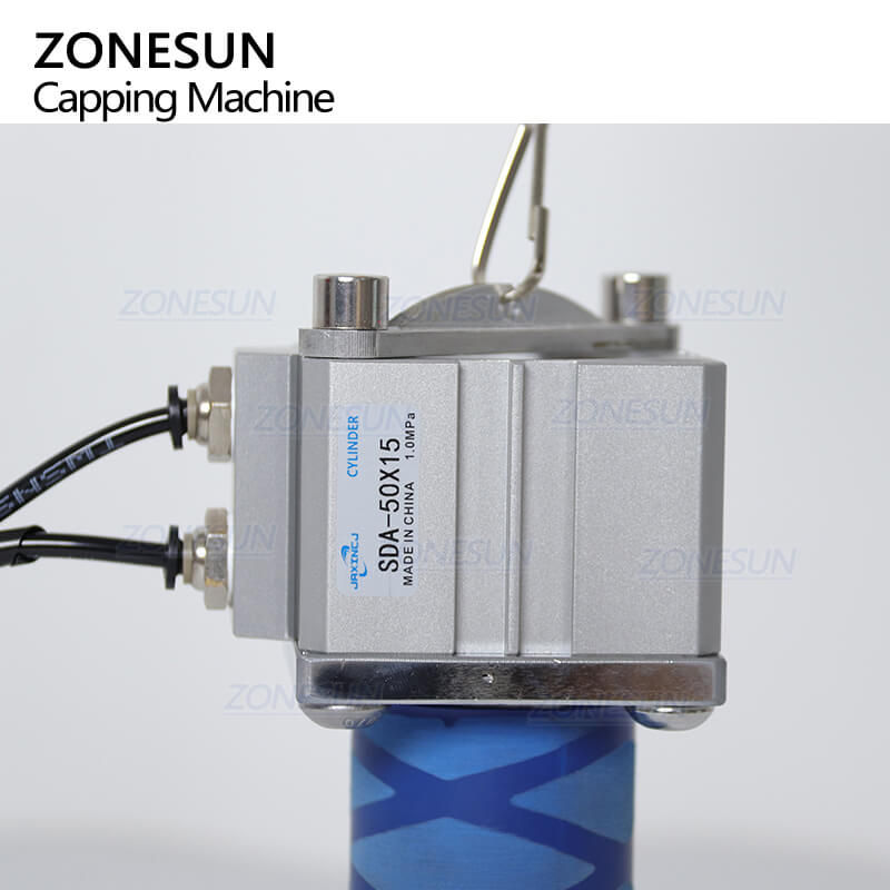 Semi-automatic Pneumatic Capping Machine - ZONESUN TECHNOLOGY LIMITED