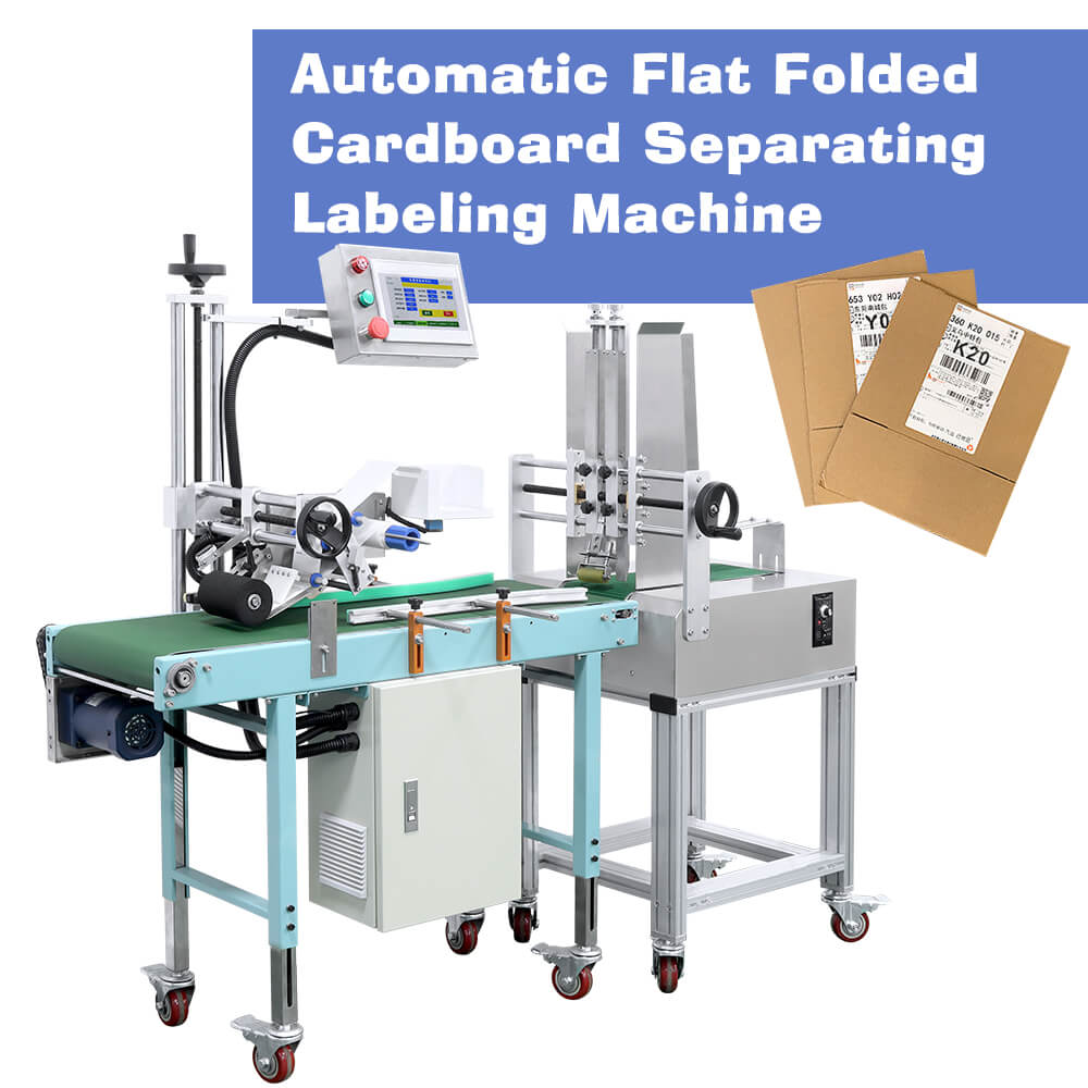 Flat Cardboard Labeling Machine