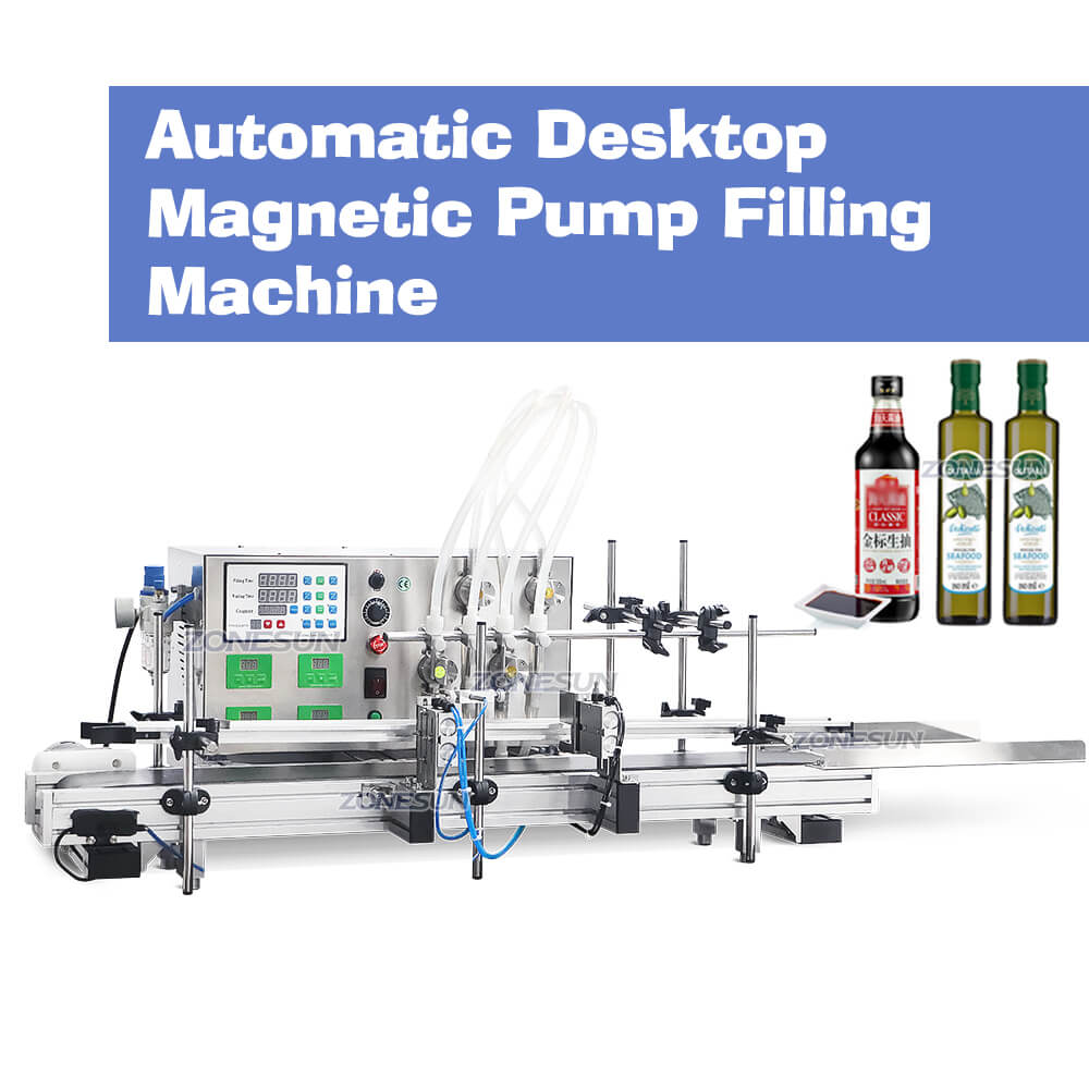 Desktop Magnetic Pump Liquid Filling Machine
