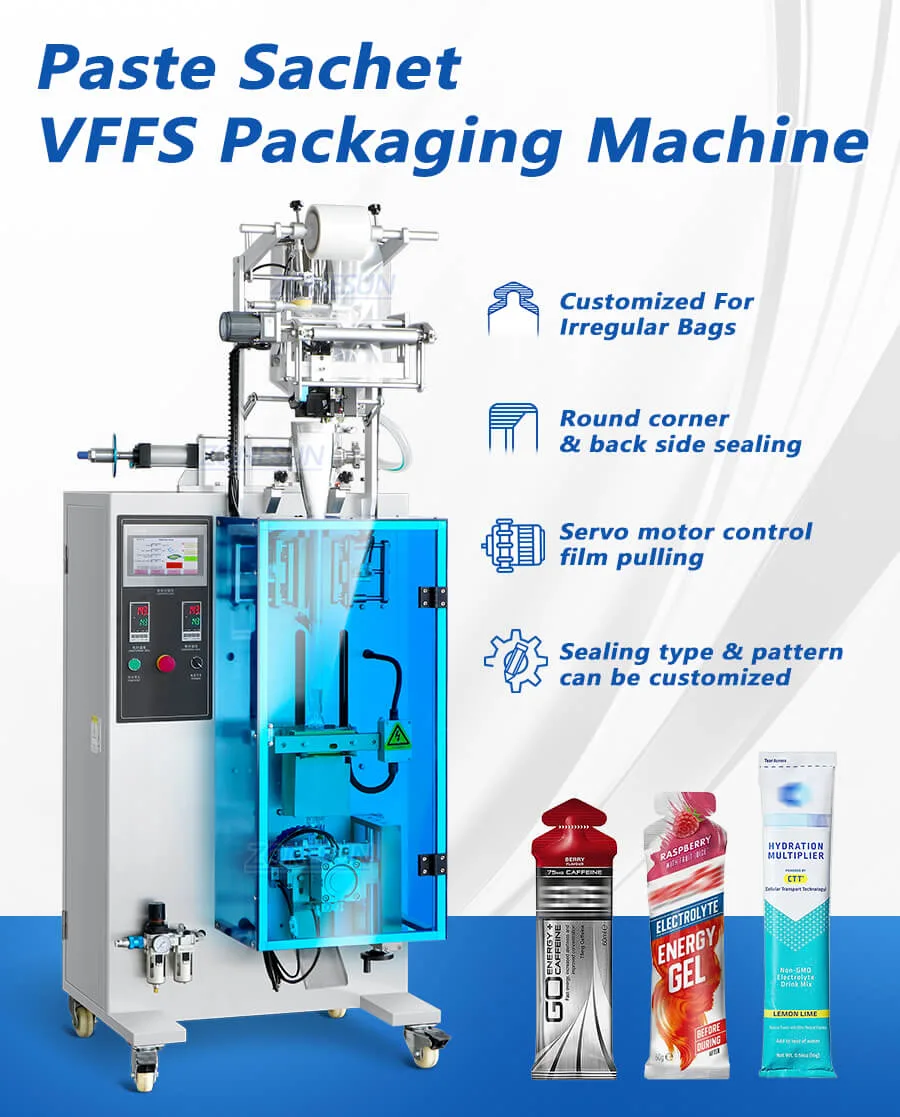 Rounded Corner Sachet Filling Sealing Machine - ZONESUN TECHNOLOGY LIMITED