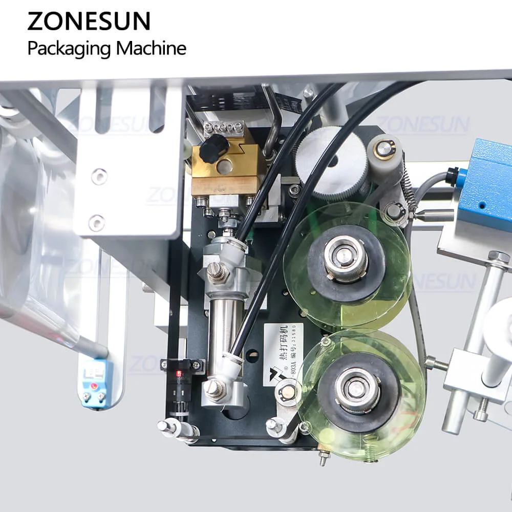 Rounded Corner Sachet Filling Sealing Machine - ZONESUN TECHNOLOGY LIMITED