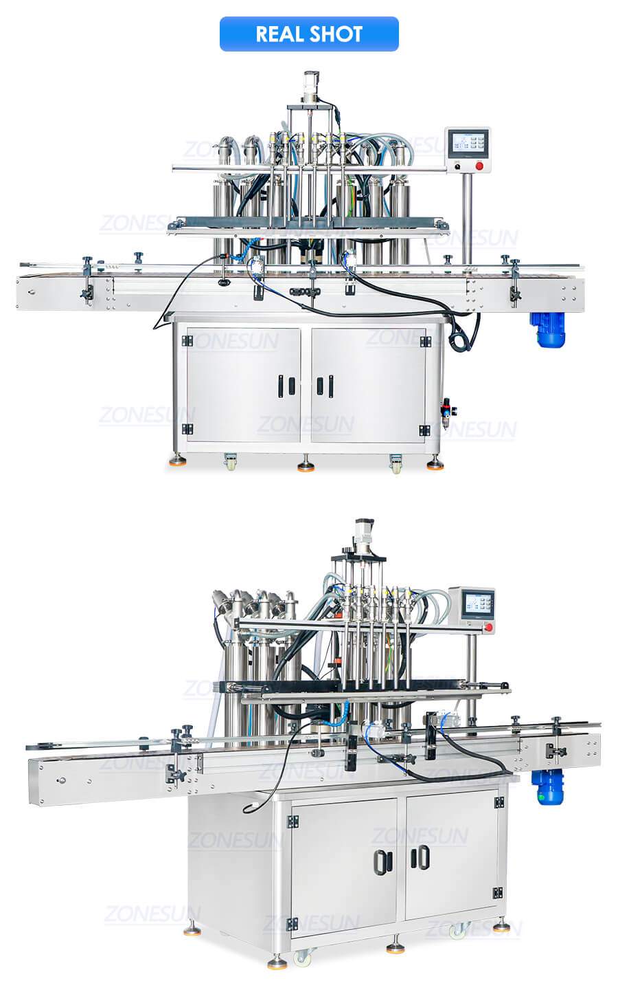 6 Heads Servo Liquid Filling Machine