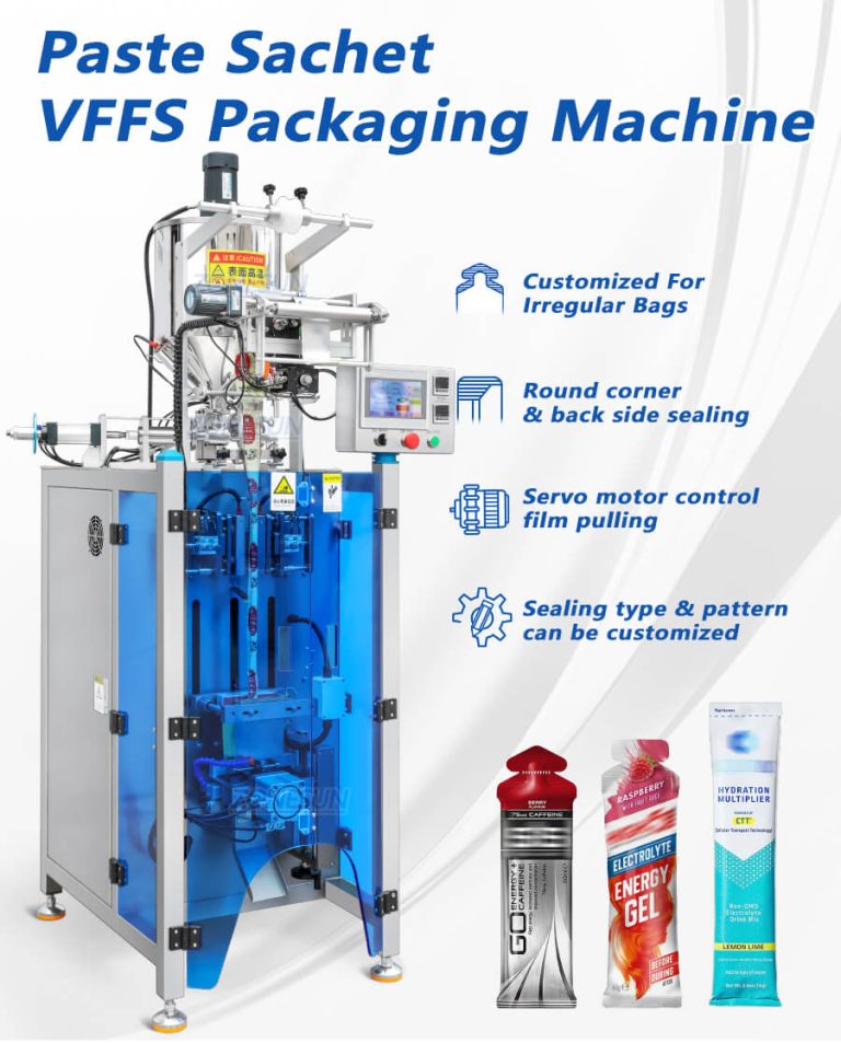Rounded Corner Sachet Filling Sealing Machine - ZONESUN TECHNOLOGY LIMITED