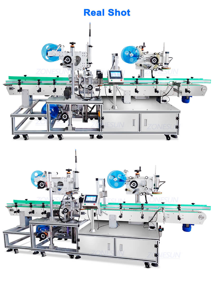 Automatic Chicken Bucket Labeling Machine