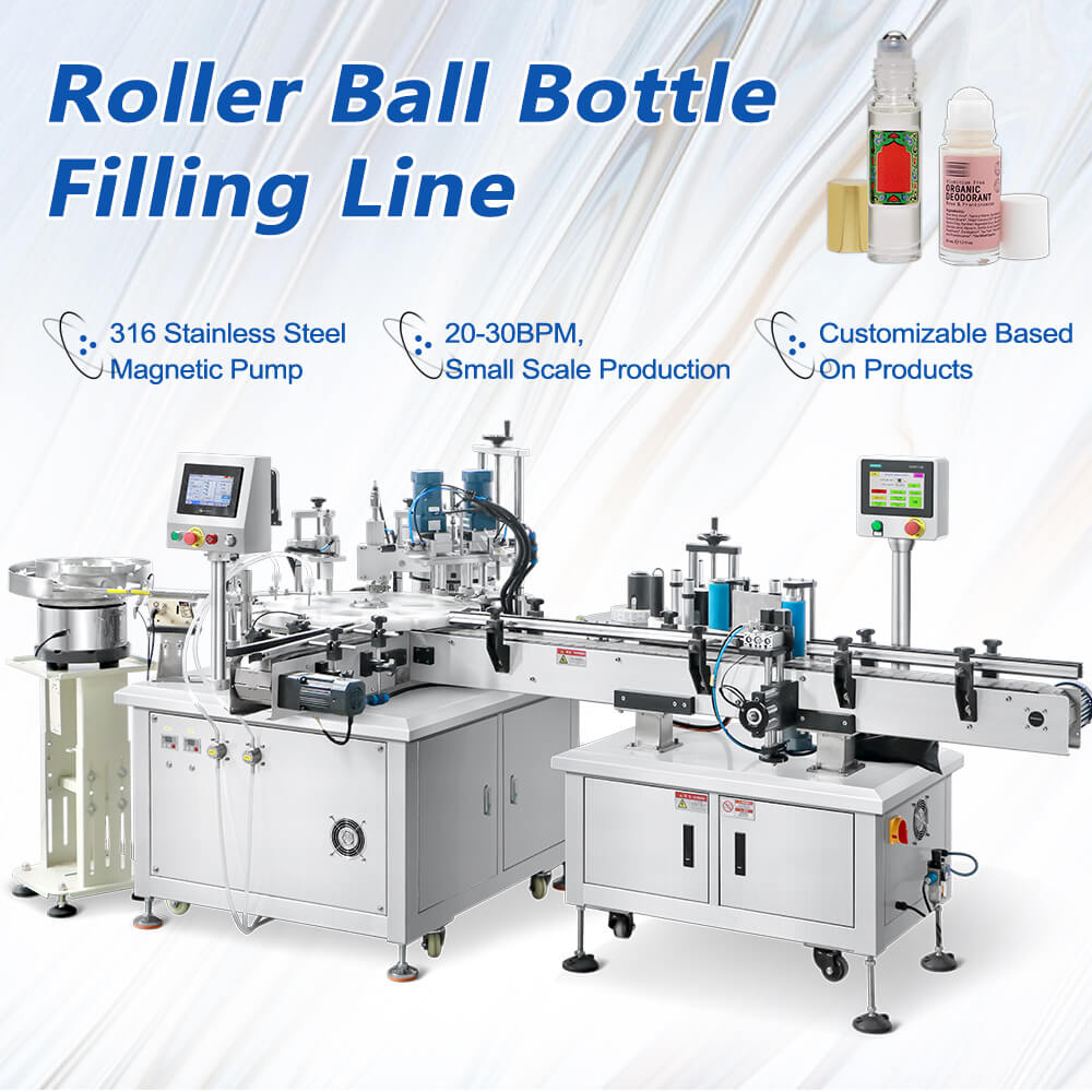 Roll On bottle Filling Line