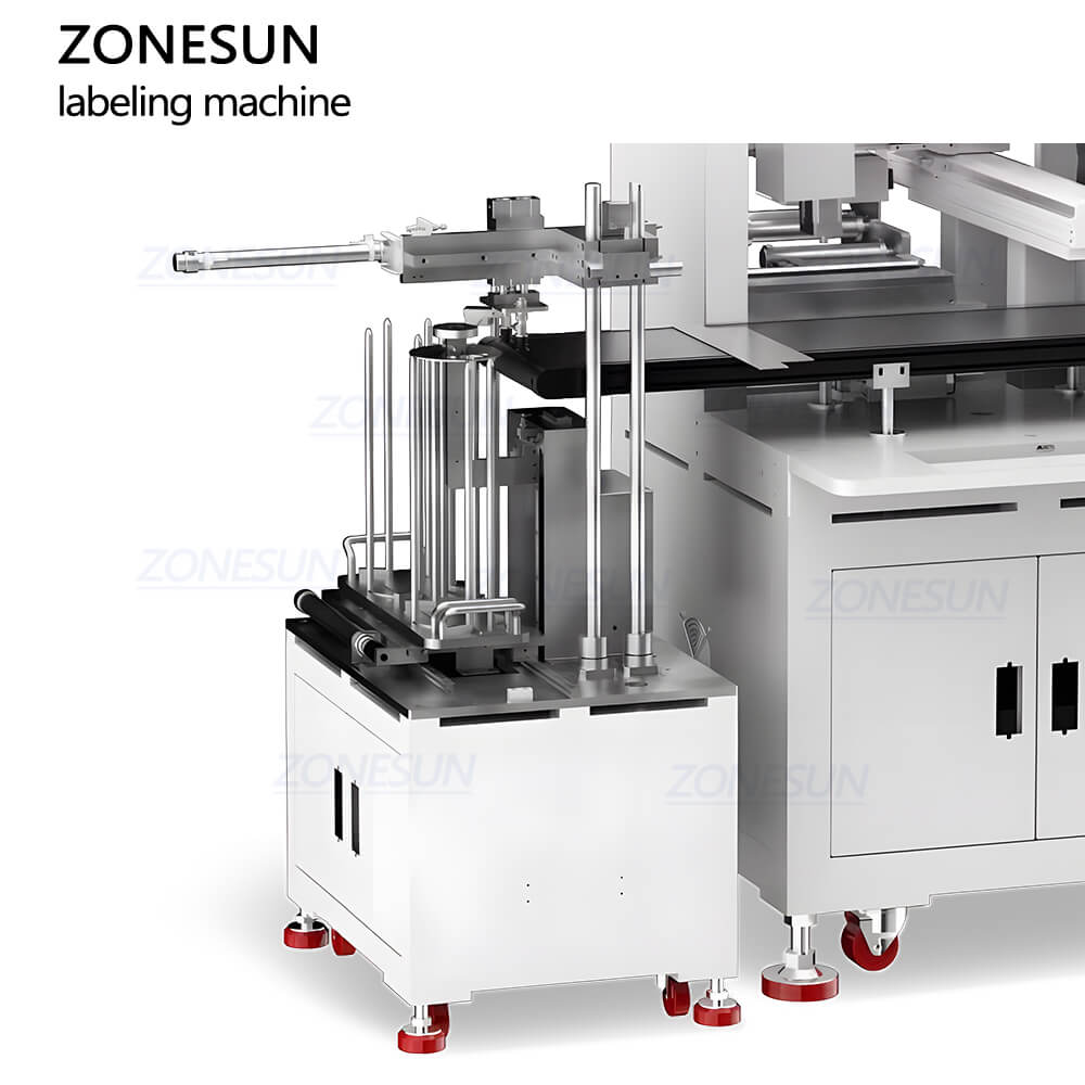 CCD Vision Inspection Flat Labeling Machine - ZONESUN TECHNOLOGY LIMITED