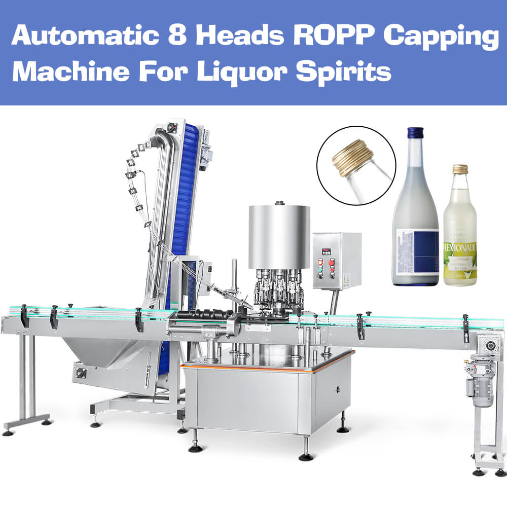 ZS-XG440C8 8 Heads ROPP Capping Machine | ZONESUN