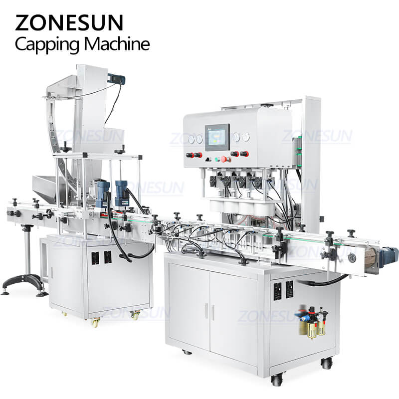 Linear Vacuum Capping Machine - ZONESUN TECHNOLOGY LIMITED