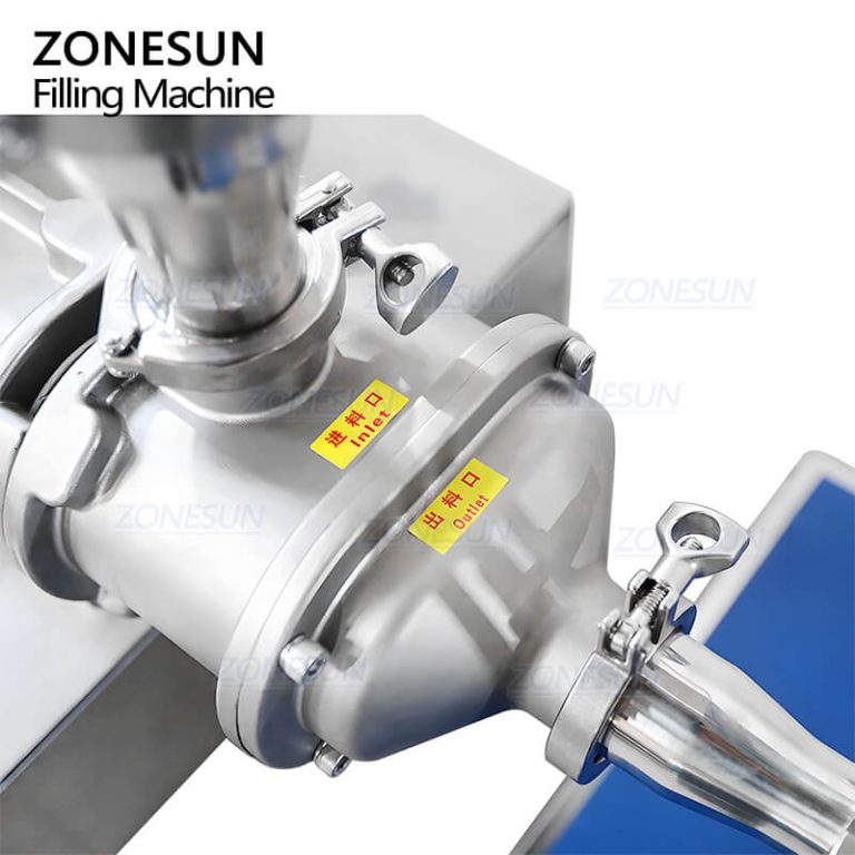 Twin-Screw Pump Paste Filling Machine - ZONESUN