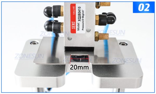 Pneumatic Dip Tube Cutting Machine - ZONESUN TECHNOLOGY LIMITED