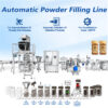 Coffer Powder Weighing Filling Line