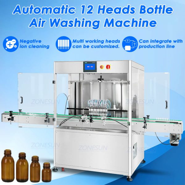 Bottles Negative Ion Air Washing Machine - ZONESUN TECHNOLOGY LIMITED