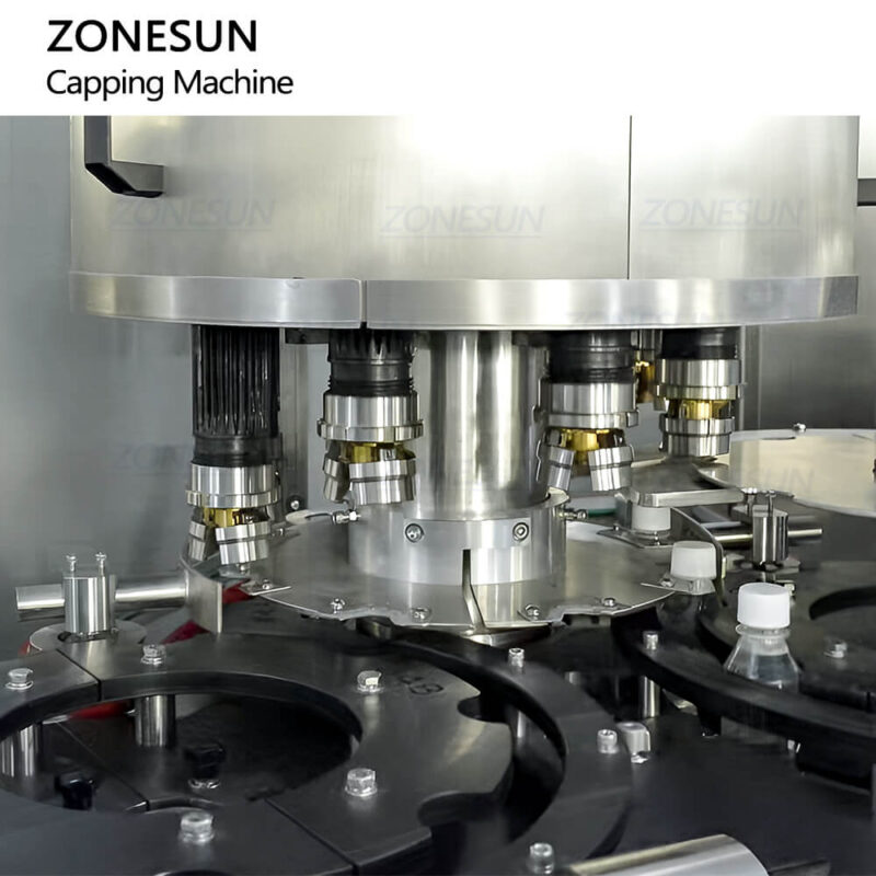 High Speed 8 Heads Bottles Capping Machine - ZONESUN