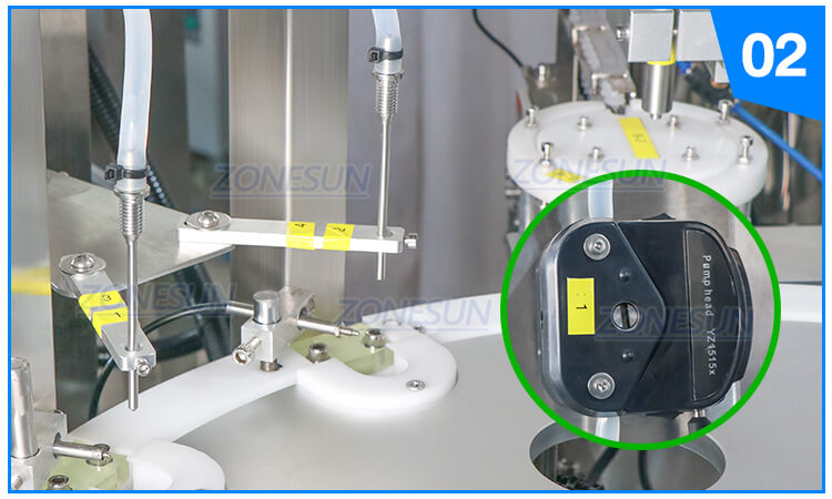 Rotary Nail Polish Filling Capping Machine